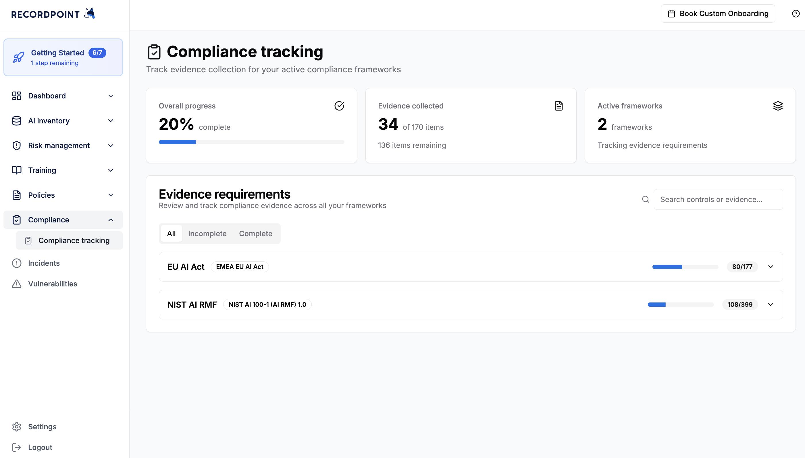 Compliance Management – RecordPoint